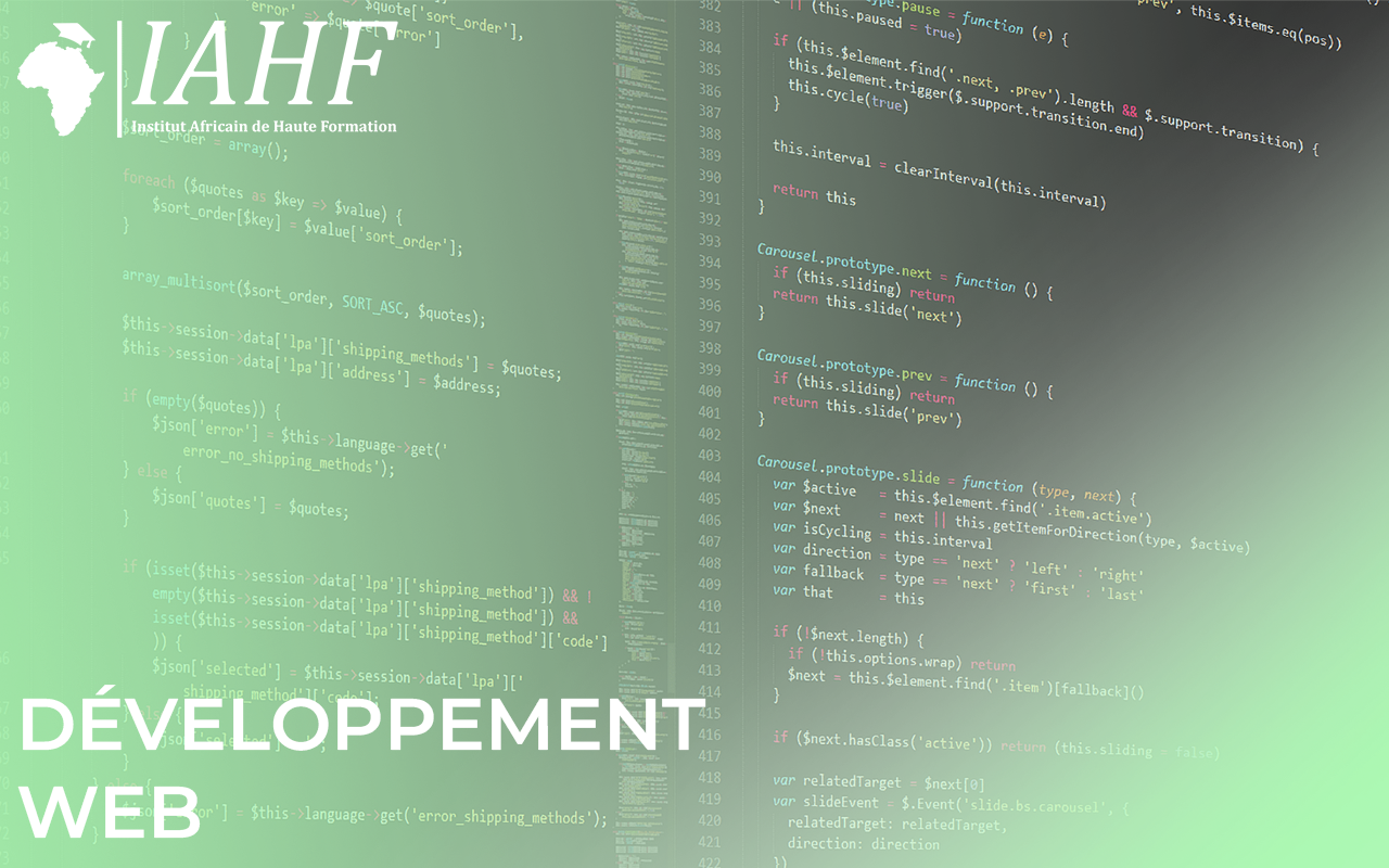 BTS & BTP - IAHF FORMATION